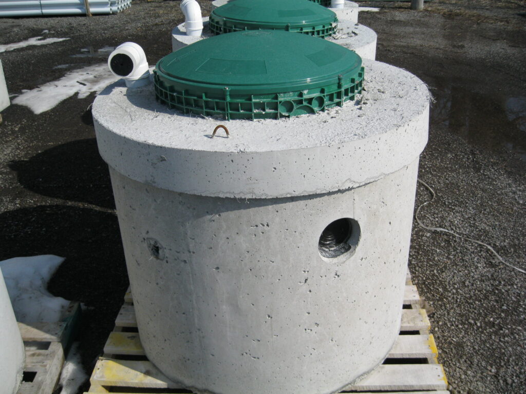 Pump chamber 364LTR - Premier Precast Concrete Products